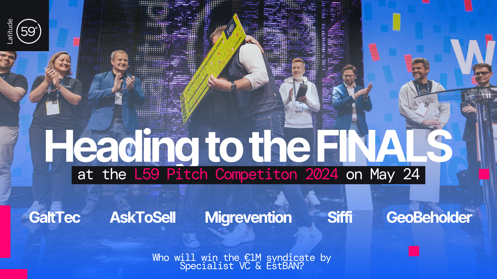 The 5 startups heading to the FINALS of L59 Pitch Competition 2024 ...